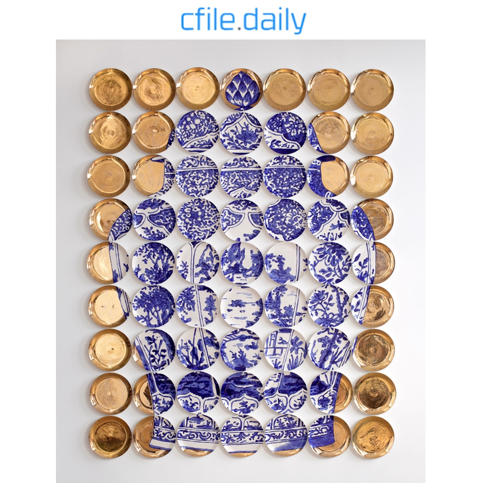 "Spotted" Cfile.daily: Molly Hatch Plate Assemblages - Todd Merrill Studio