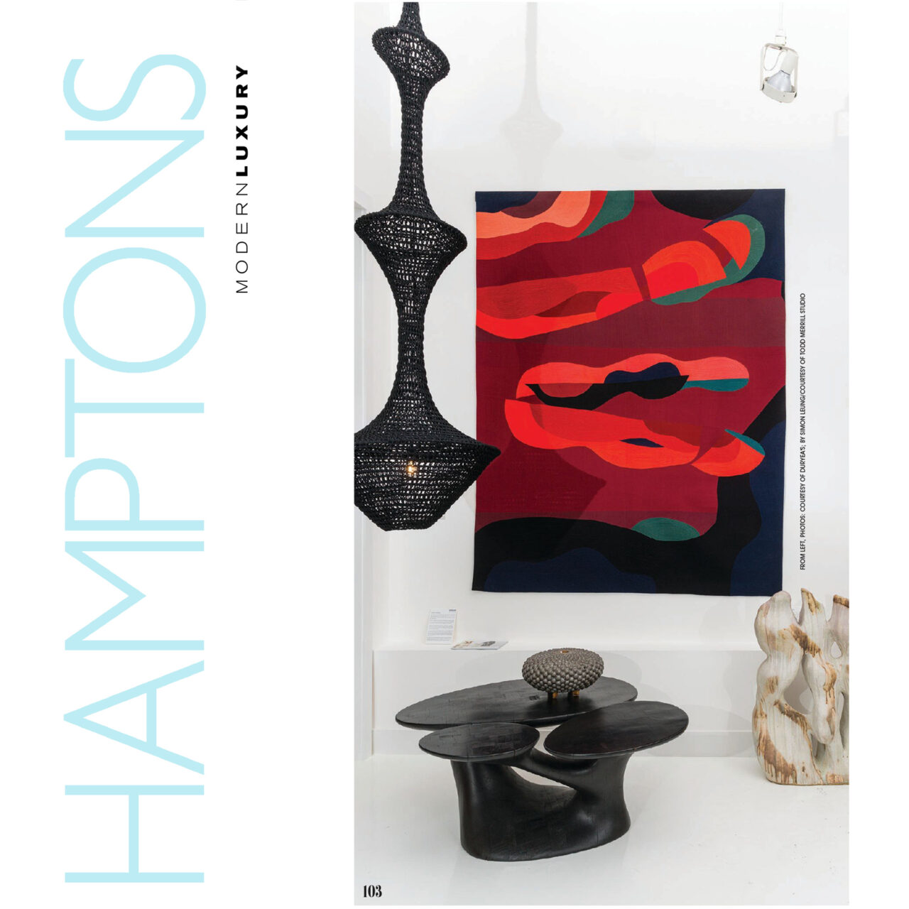 Hamptons Magazine, August 2023 - Todd Merrill Studio
