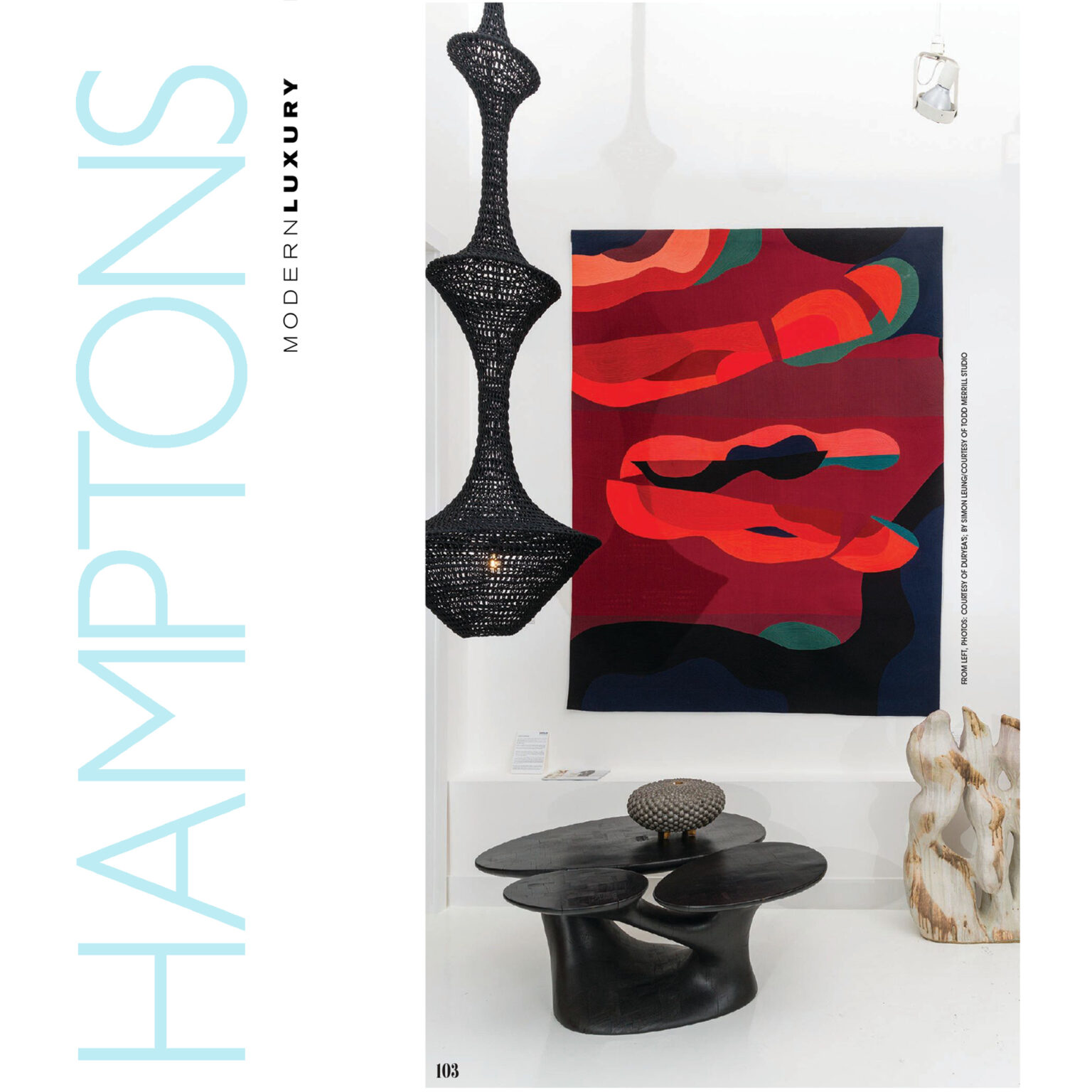 Hamptons Magazine, August 2023 - Todd Merrill Studio