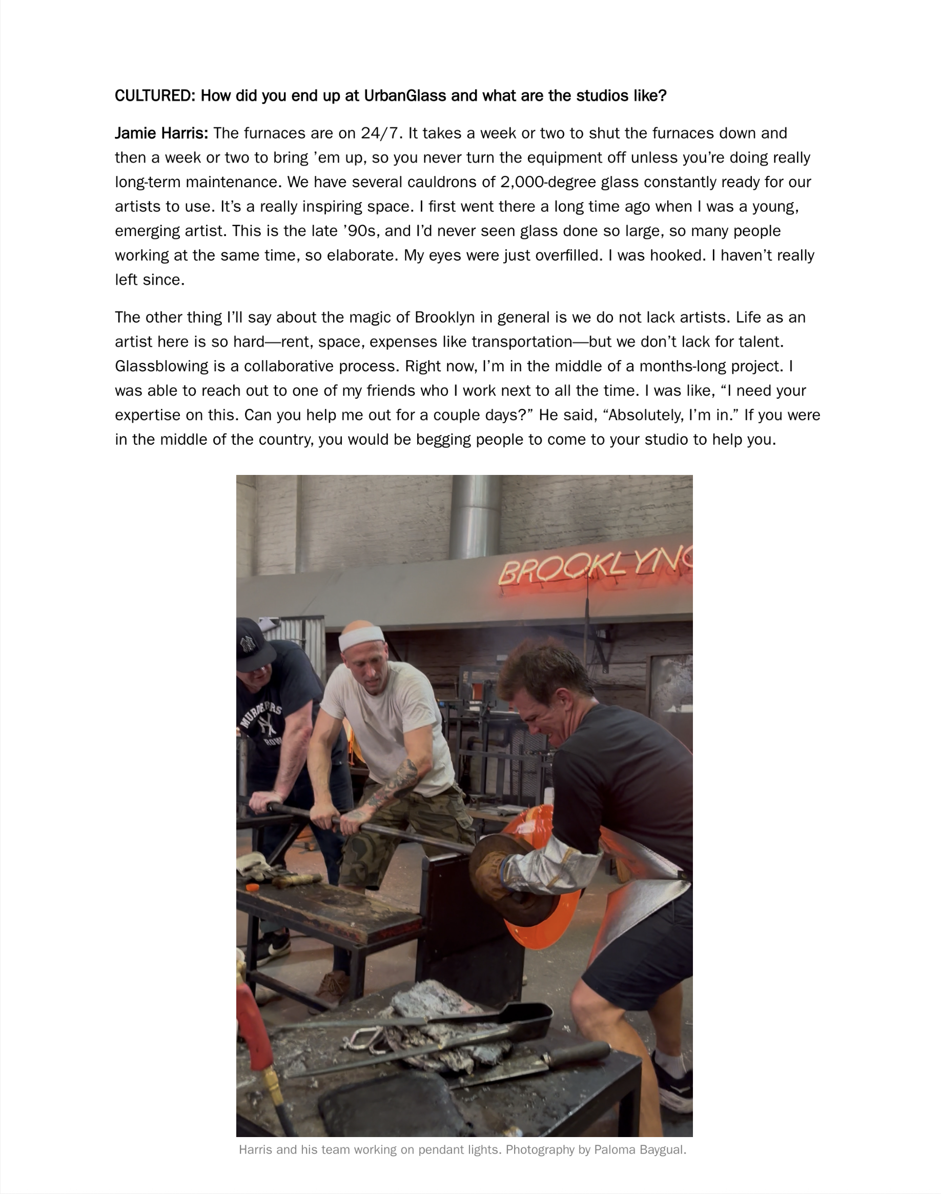 Cultured Magazine features Jamie Harris - Todd Merrill Studio